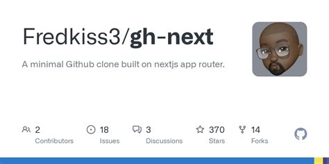 Github Fredkiss3gh Next A Minimal Github Clone Built On Nextjs App