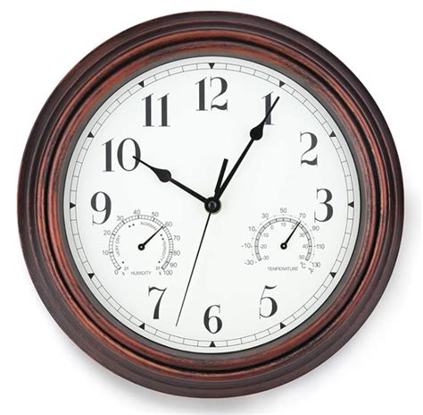 Sterling And Noble Outdoor Clock