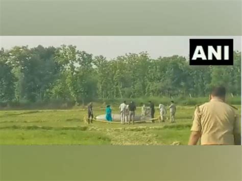 Iaf Fighter Drops External Stores Of Aircraft In Gorakhpur After