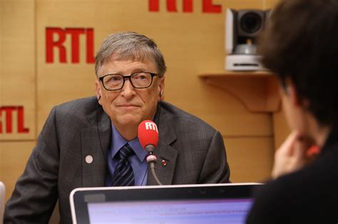 Bill Gates sur RTL Macron a le leadership contre le réchauffement