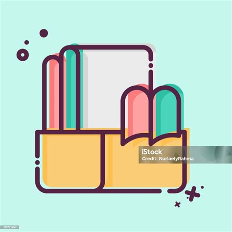 아이콘 패브릭 재봉 기호와 관련이 있습니다 Mbe 스타일 심플한 디자인 일러스트레이션 3차원 형태에 대한 스톡 벡터 아트 및 기타 이미지 3차원 형태 공장 산업 건물