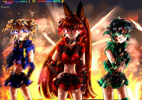 Ppgd Dark Powerpuff Girls By Pinkbiossom On Deviantart
