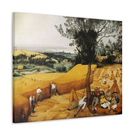 The Harvesters Pieter Bruegel The Elder 1565 Reproduction Fine Art