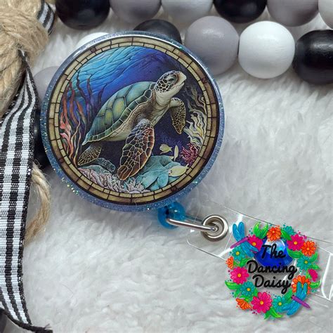 Stained Glass Sea Turtle Decal Moxie Vinyls