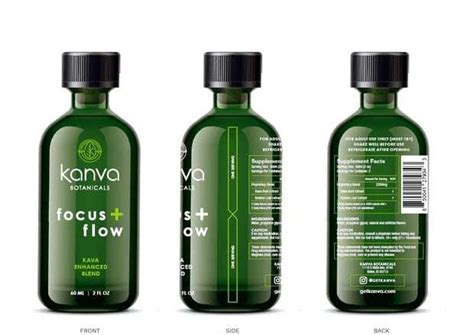 Kanva Botanicals Focus Flow 2oz Vaping Elements