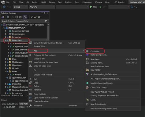 Tạo API Controller trong ASP NET Core Fullstack dotnet