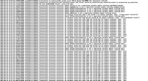 Ios Module Rctlog Is Not A Registered Callable Module Module