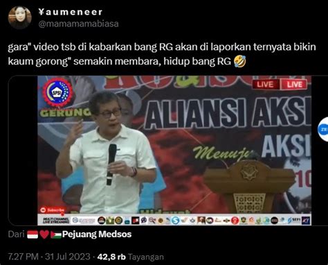 Yang Menghina Itu Siapa Rocky Gerung Atau Presiden Jokowi Portal Islam