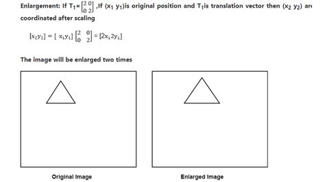 Describe In Brief About The Transformations Translations Rotations Scaling Reflections
