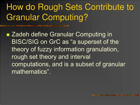 Ppt Panel Discussion On Granular Computing At Rsctc2004 Powerpoint