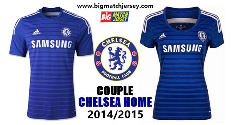 Jersey Chelsea Home Couple 2014 2015 Big Match Jersey Toko Grosir