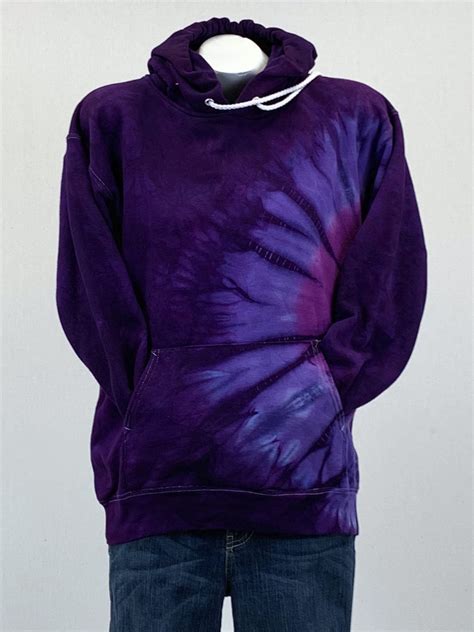 Mens S Gorgeous Tie Dye Hooded Heavyweight Sweatshirt Etsy