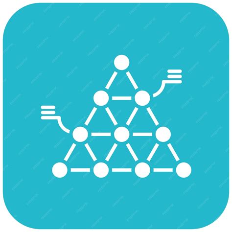 Premium Vector Segmented Pyramid Icon Vector Image Can Be Used For