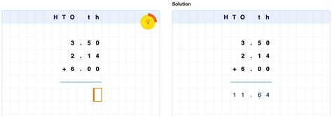 Example Adding Three Decimals