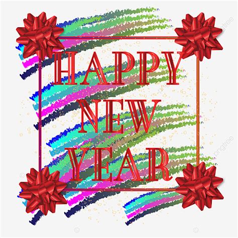 Happy New Years Clipart Hd PNG Colorfullines Happy New Year Png