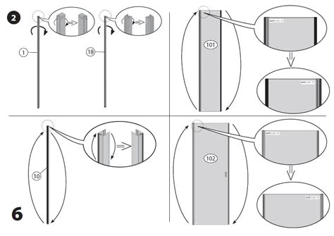 Ravak Csd2 100 110 120 Hinged Shower Doors Instruction Manual