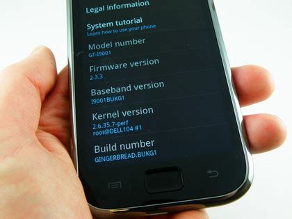 Hands On Samsung Galaxy S Plus Review Techradar