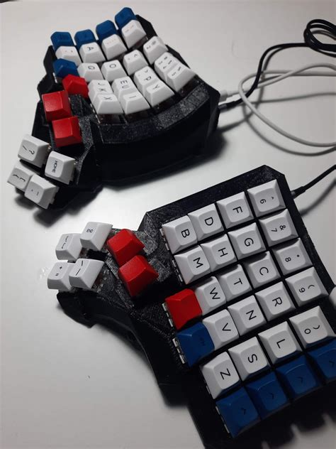 Handwired Dactyl Manuform Programmers Dvorak Layout R Ergomechkeyboards