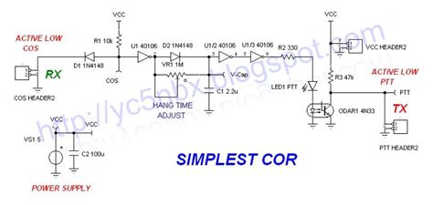 Skema Diagram Cor Repeater Sederhana Ulasan Video Ttg