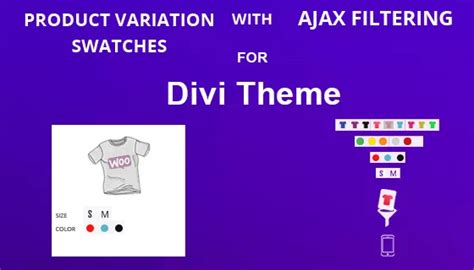 swatches for woocommerce with ajax sorting
