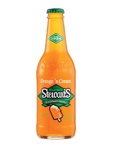 Stewarts Orangen Cream Soda 12oz Best By Jan 2024 Usafoods