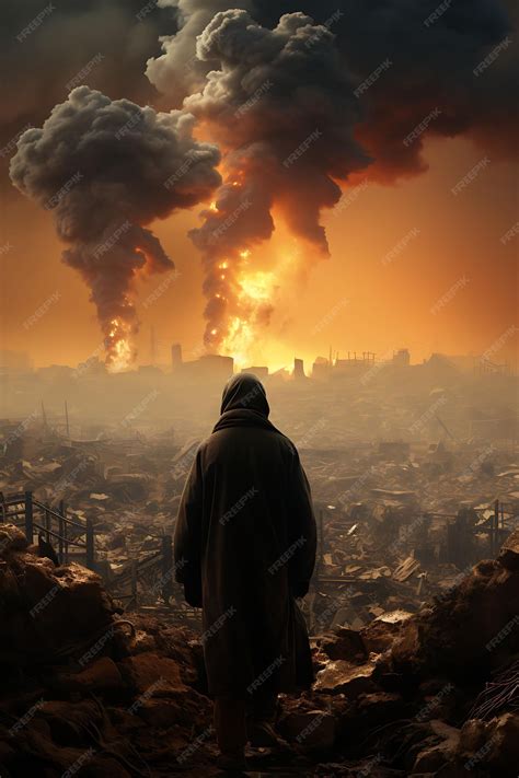 Premium Ai Image Poster Of Environmental Devastation Polluted Rivers