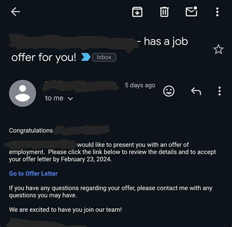 Candidate Fails To Confirm Job Offer As Term Specified In The Letter