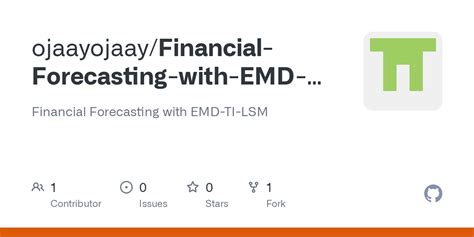 Financial Forecasting With EMD TI LSM EMD TI LSTM Ipynb At Main