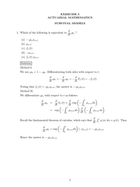 Exercise 3 Solution Pdf Analysis Calculus