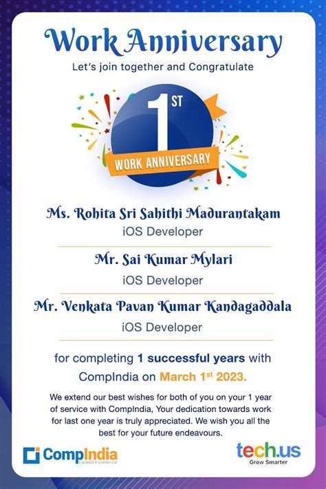 Compindia Infotech Pvt Ltd On Linkedin Workanniversary