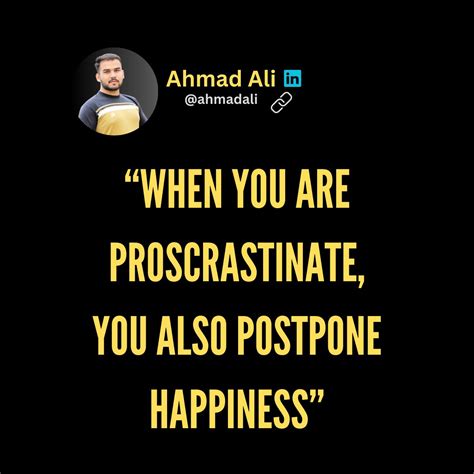 ahmad ali on linkedin what is procrastination procrastination the productivity thief and…