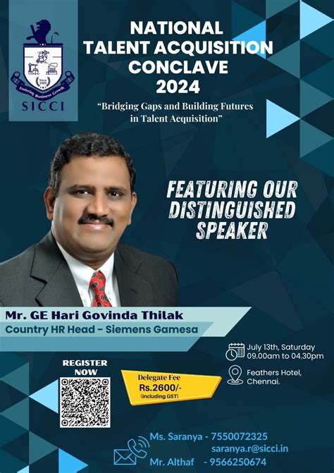 Sicci Talentacquisition Talentmanagement Conclave2024 Althaf Hussain