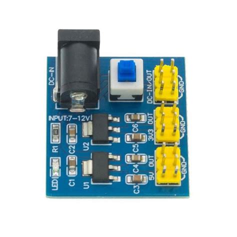 Cina Harga Rendah Konversi Tegangan Multi Output DC DC 12V Ke 3 3V 5V 12V Modul Daya Kutipan