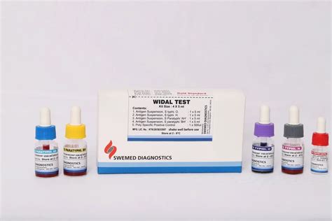4 5 Ml Widal Typhoid Test Kit At ₹ 475 Kit In Bengaluru Id 27055859197