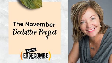 The November Declutter Project Youtube