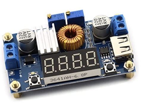 LM2596 4 LED USB DC 5 36v To 1 25 32v 5A Buck Volt Regulator
