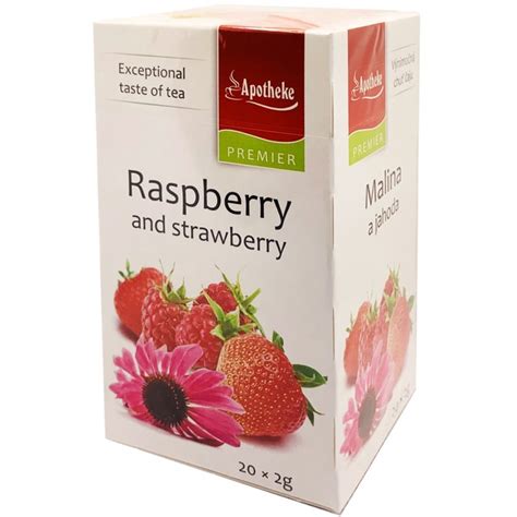 Apotheke Eper és Málna Tea 20 Filter Egészségpatika Webáruház