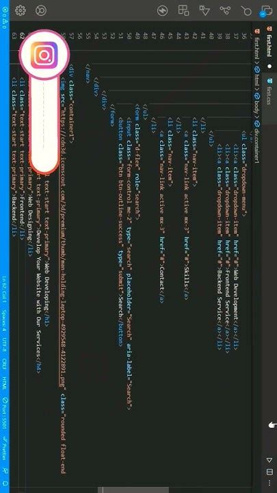 Landing Page With Html Css And Bootsrap Youtubeshorts Youtube