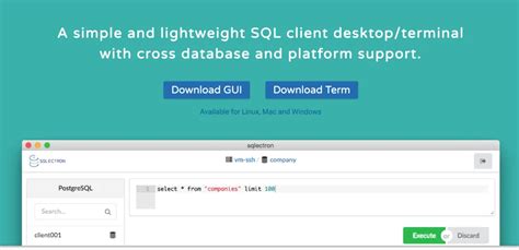 免费、开源、好用的 Sql 客户端合集sql客户端 Csdn博客 免费、开源、好用的 Sql 客户端合集sql客户端 Csdn博客
