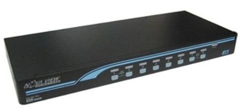 Rextron 1 8 Usb Hybrid Kvm Switch With Cables Elive Nz