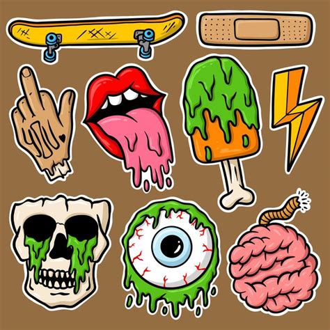 Zombie Brain Vector Art Icons And Graphics For Free Download