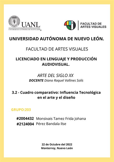 Act Cuadro Comparativo Entre Arte Y Diseño Universidad AutÓnoma De