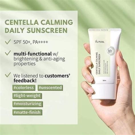 iUNIK Centella Calming Daily Sunscreen 60ml – Dr lilii Beauty