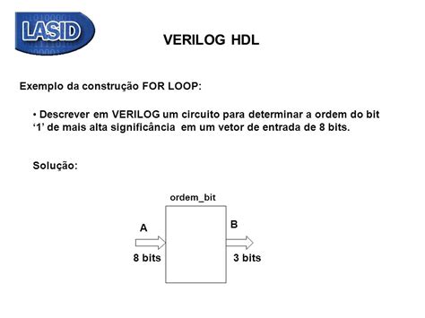 Verilog Hdl Instruções De Laço Repeat While For Ppt Carregar