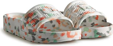 Hunter Bloom Marble Slide Sandal ShopStyle