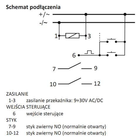 F F Przekaźnik impulsowy bistabilny włącz wyłącz 2Z 2x8A 24V AC DC BIS 411 2Z 24V Eelektryka