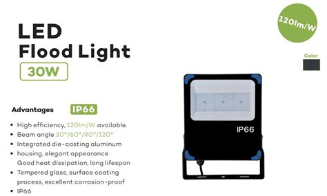 Starled Led Ip Flood Light W Eezee