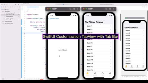Swiftui Customization Tabview With Tab Bar Youtube