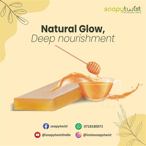 Honey Melt And Pour Soap Base Handmade Soap Making Suppliessoapy Twist
