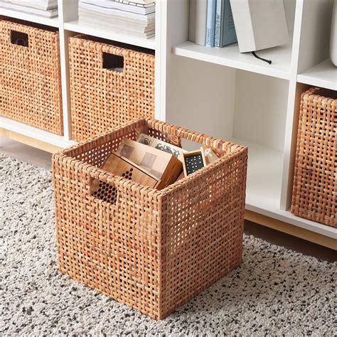 HADERITTAN Basket IKEA Ikea Finds Ikea Storage Bins Cube Storage